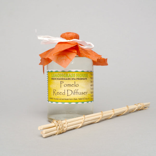 Shop Pomelo Scented Reed Oil Diffuser – Handmade Natural Skincare UK – Lemongrass House UK