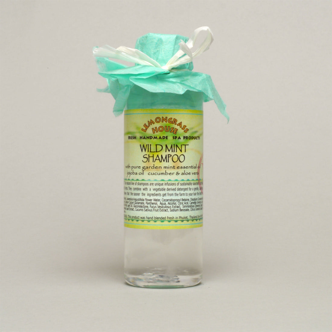 Shop Wild Mint Scented Natural Shampoo – Handmade Natural Skincare UK ...